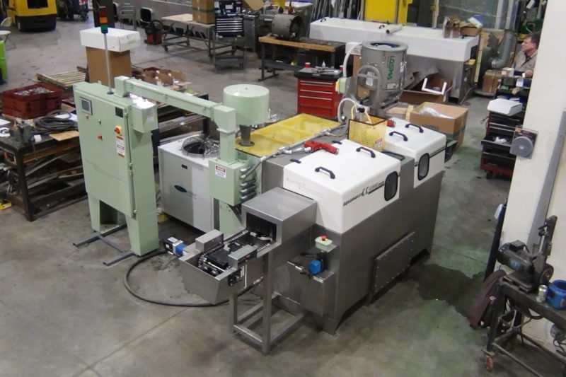 High-Pressure Parts Washer for Aluminum Piston Cleaning